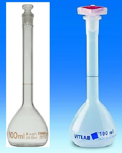 Mengenal Labu Ukur Volumetrik | Fungsi | Bentuk | Jenis | Cara Penggunaan