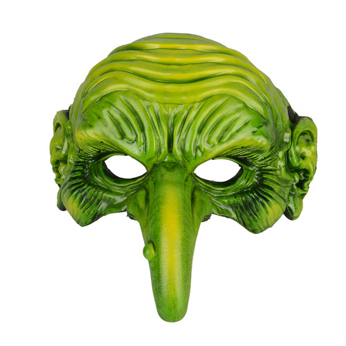 Green witch mask | TnT Wholesale