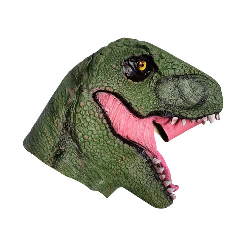 Latex Dragon mask-Green | TnT Wholesale