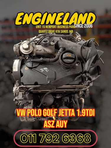 VW Polo Golf Jetta 1.9tdi ASZ AUY engine | ENGINE LAND