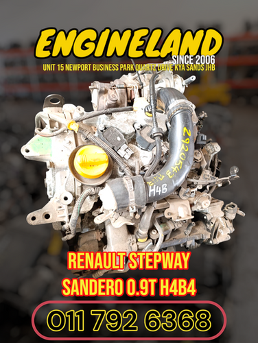Renault Sandero Stepway Dacia 900cc turbo H4B4 engine | ENGINE LAND