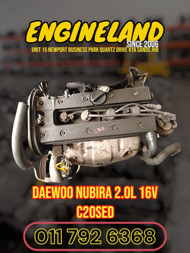 Daewoo Nubira 2.0L C20SED engine - Opel Astra 20sel | ENGINE LAND