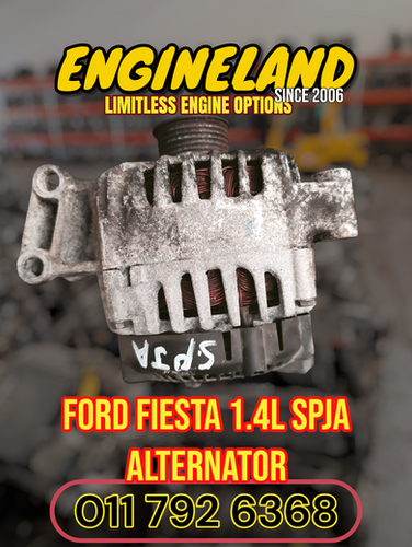 Ford Fiesta Focus 1.4L SPJA used alternator | ENGINE LAND