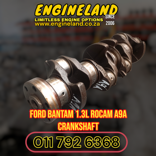 Ford Bantam rocam 1.3L A9A engine used crankshaft | ENGINE LAND