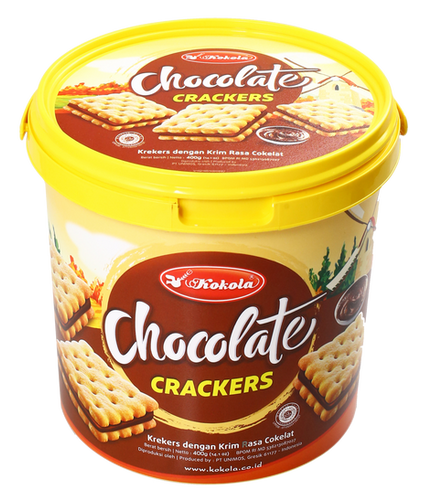 Soft Crackers Sandwich Chocolate 400g | Kokola International