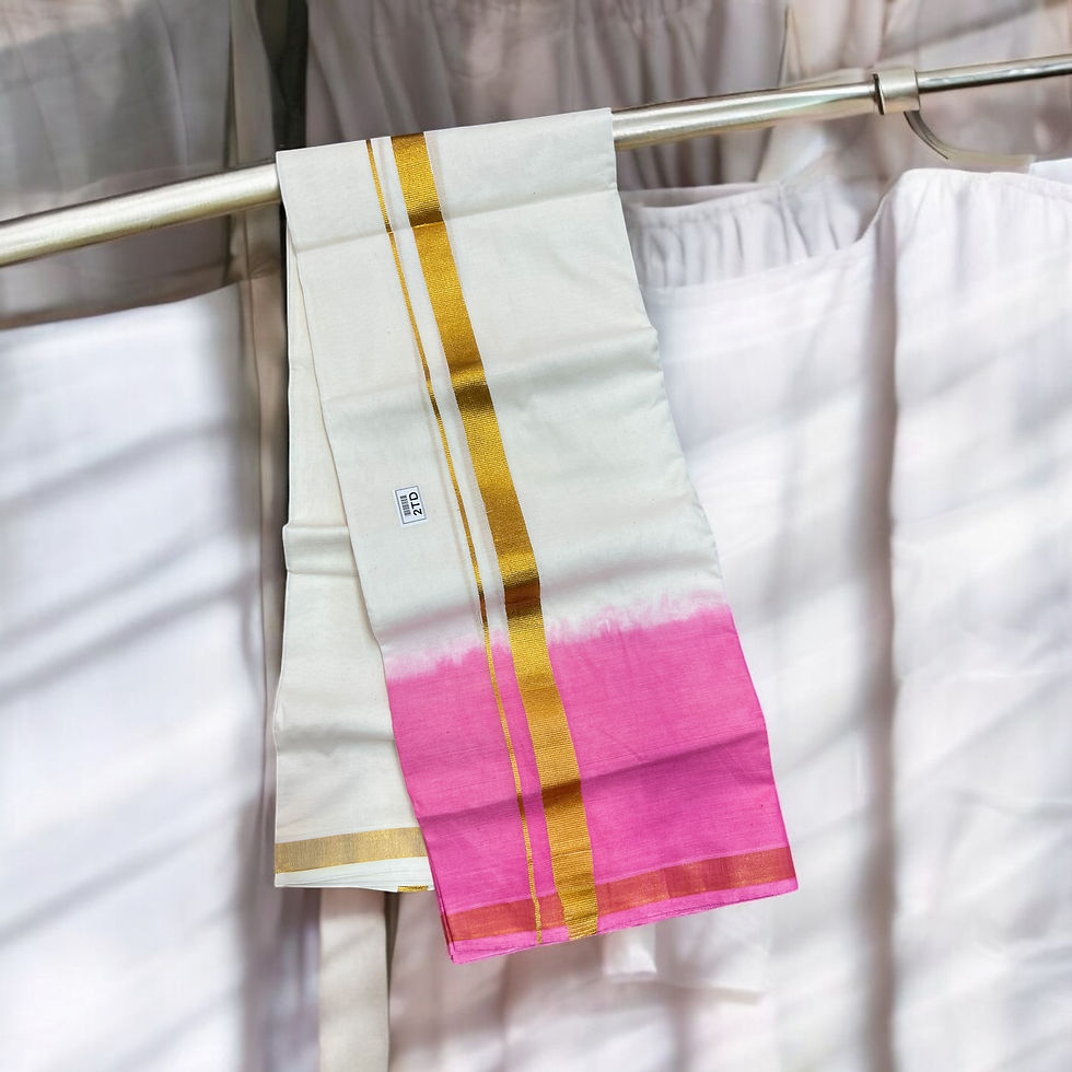 Kuthampully Handloom Sarees | Kerala Traditional Silk Sarees