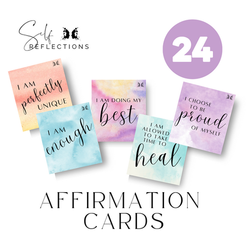 Affirmation Cards #1 | Self Reflections