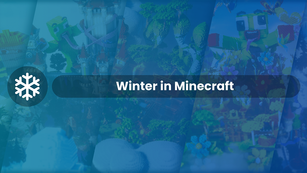 Winter in Minecraft