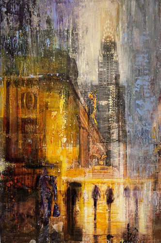 An Evening at Grand Central | Gill Storr Art