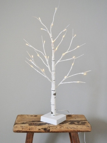 Light Up White Birch Tree LED 60cm | Rosewood and Blossom
