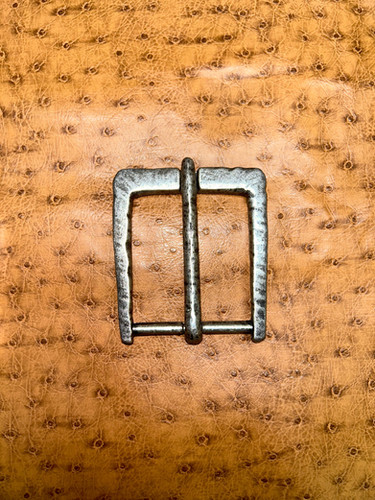 Hammered Belt Buckle | Rocking MB Leather
