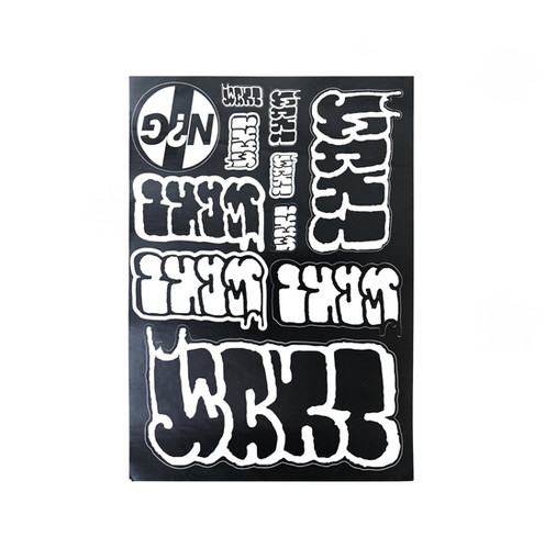"Want" Sticker sheet | Egg Shell Stickers