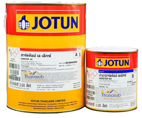Jotun Hardtop AX RAL9016 สีโจตัน ฮาร์ดท็อป เอเอ็กซ์ ทุกสี สีโพลียูริเทน ...