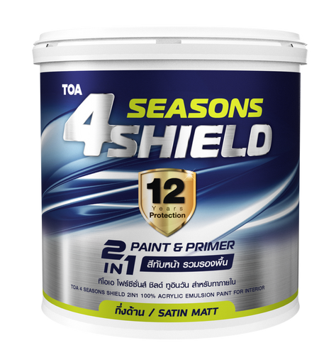 TOA 4SEASONSHIELD 2in1 ทีโอเอ โฟร์ซีซั่นชิลด์ 2in1 ภายใน satin เบส ATOA