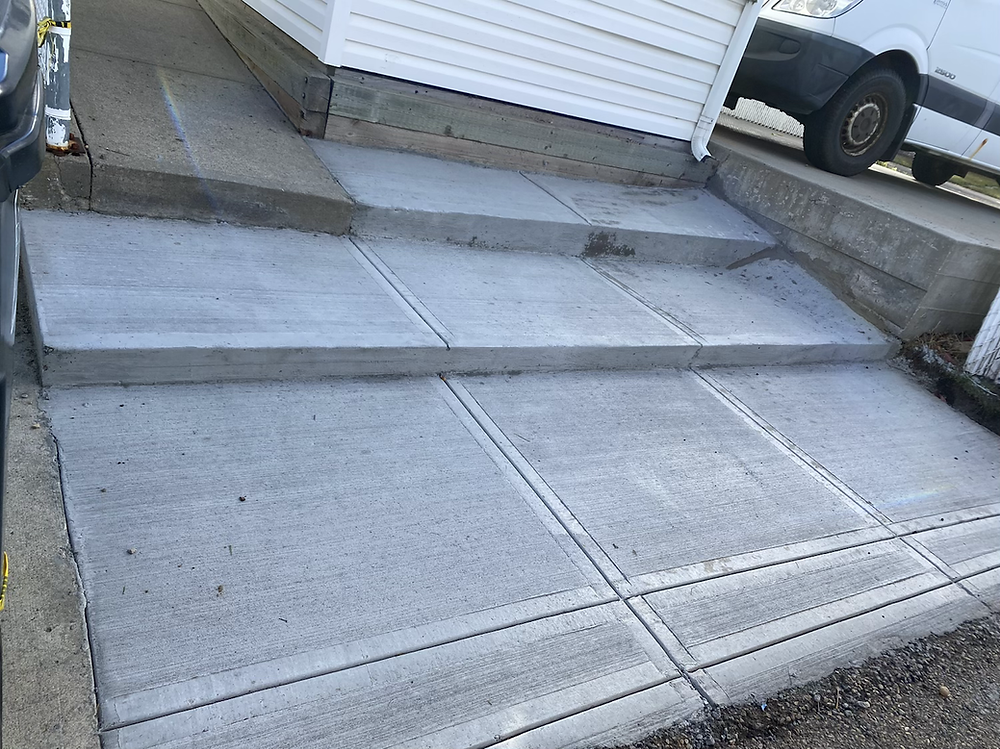 A new concrete waste disposal area upgrade