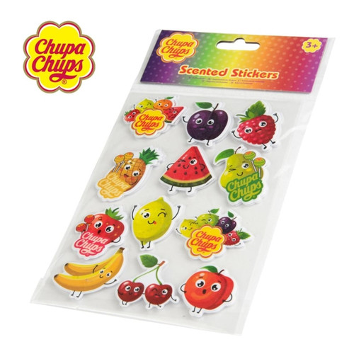 Scented Stickers Chupa Card | curiosity-swanage