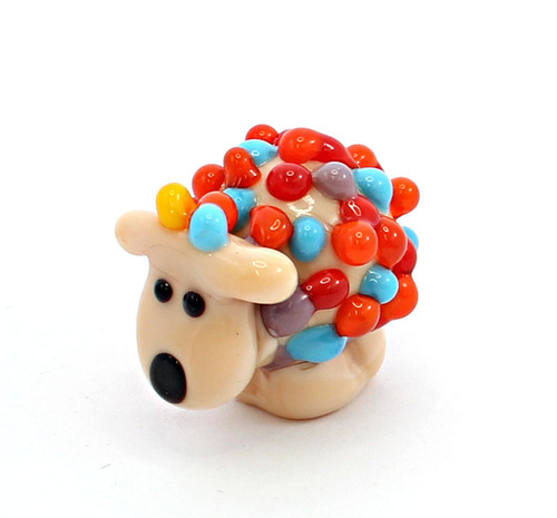 Glass Multi coloured Sheep | curiosity-swanage