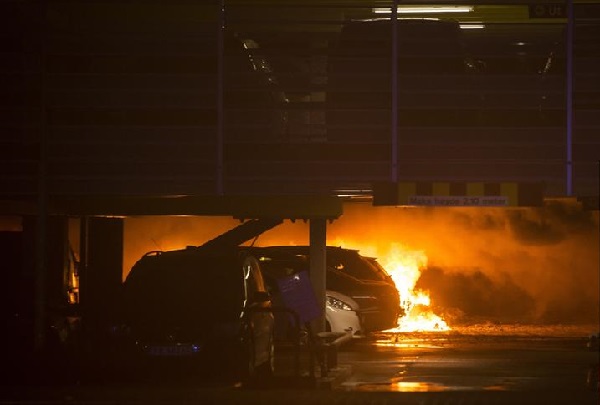 Electric vehicle fires on ships & ferries