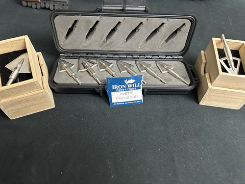 A-06 8-250 gr Iron Will broadheads | Archery Resale