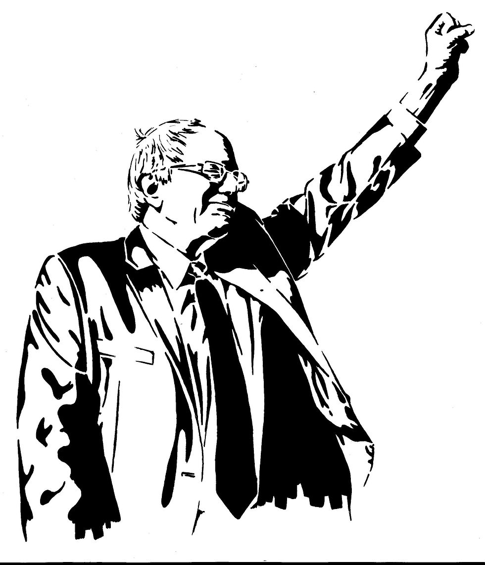 Stencils for Bernie