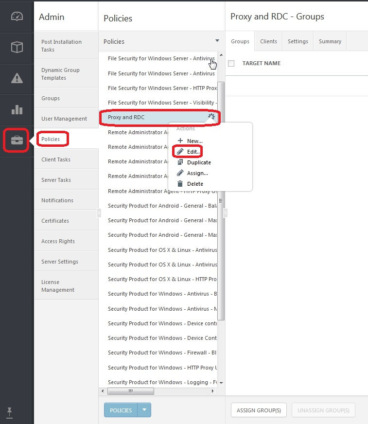 How to allow ports for application (Ex: RDC, 3389) using ERA 6.x and ...
