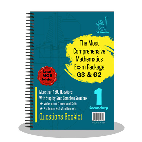 Secondary 1 Mathematics Exam Package (G3 & G2) | PhD Education