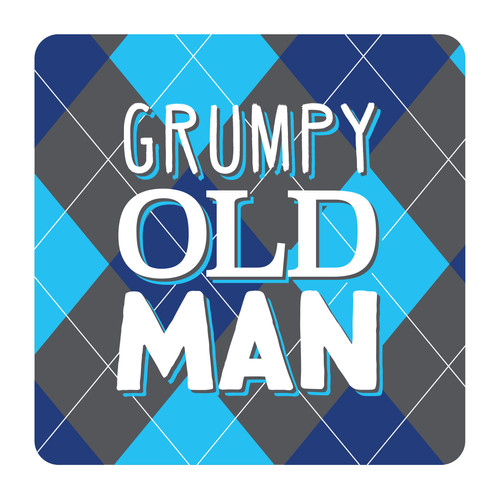 Grumpy Old Man Coaster | The Tokenhouse