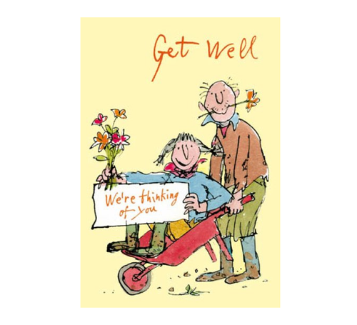 Quentin Blake Get Well Card | The Tokenhouse