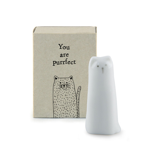 Matchbox Keepsake - Tall Cat | The Tokenhouse