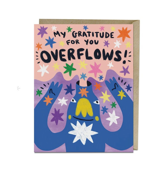 Gratitude Overflows Card | The Tokenhouse Gratitude Overflows Card | The Tokenhouse