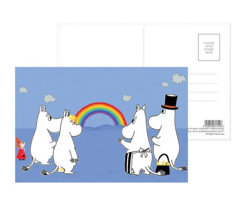 Moomin Postcard | The Tokenhouse