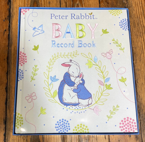 Peter Rabbit Baby Record Book | The Tokenhouse