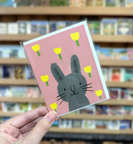 Buttercup Bunny Small Card | The Tokenhouse