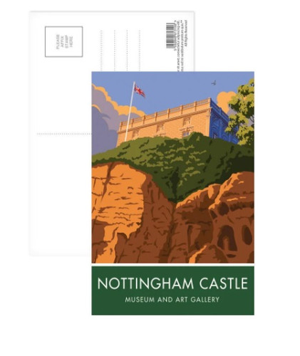 Nottingham Castle Postcard | The Tokenhouse