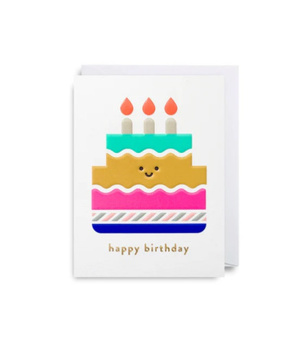 Birthday Cake Small Card | The Tokenhouse