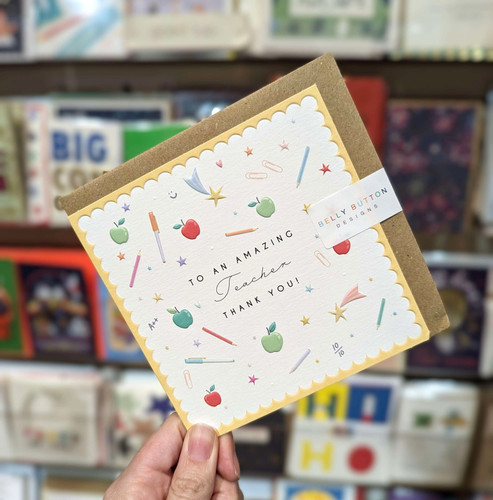 Amazing Teacher Card | The Tokenhouse