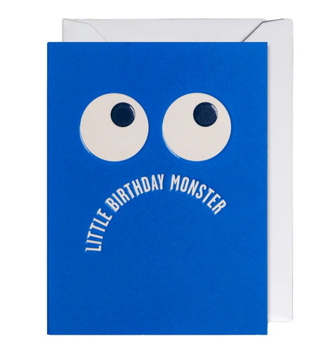 Little Birthday Monster Mini Card | The Tokenhouse