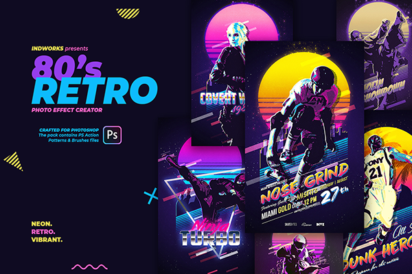 80s Retro Poster | Indworks