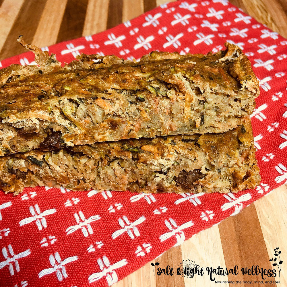 Recipe: No Sugar, Gluten-Free Zucchini Bread