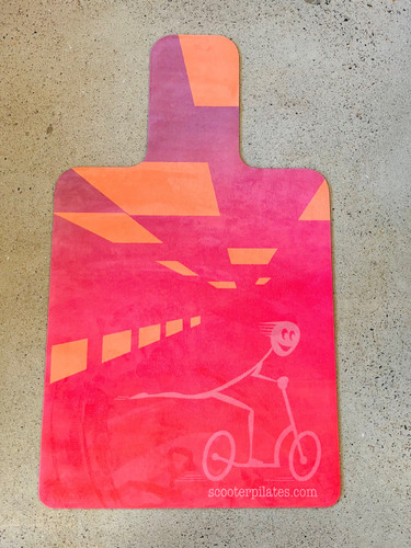 Reformer Mat - Sunrise Design | Scooter Pilates