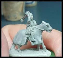 13th Century Baronial Mounted Sergeant with Mace. | apocalypseminiatures