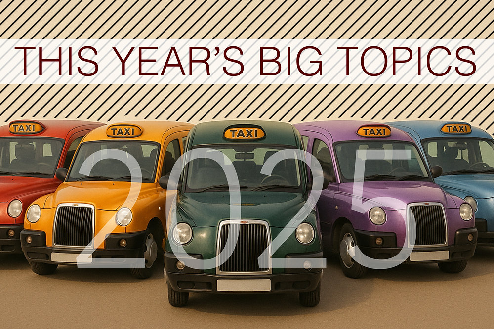 THE NINE KEY ISSUES FROM 2025: From autonomous taxis to private hire ...