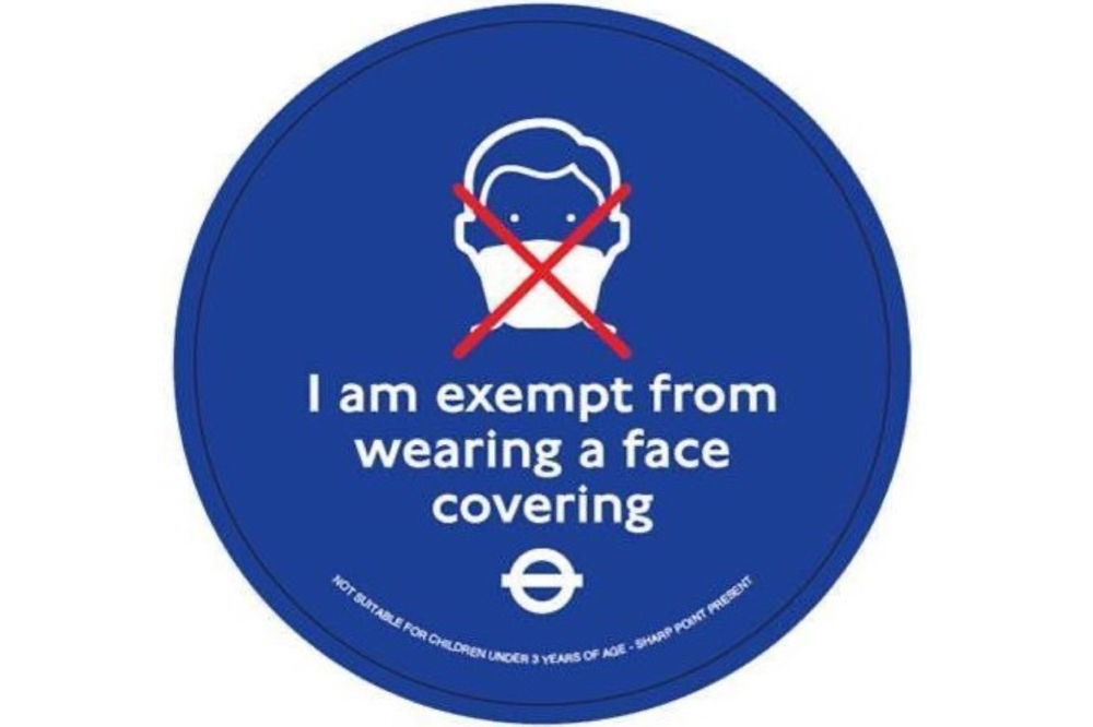 TfL to introduce coronavirus face covering exemption badges for ...