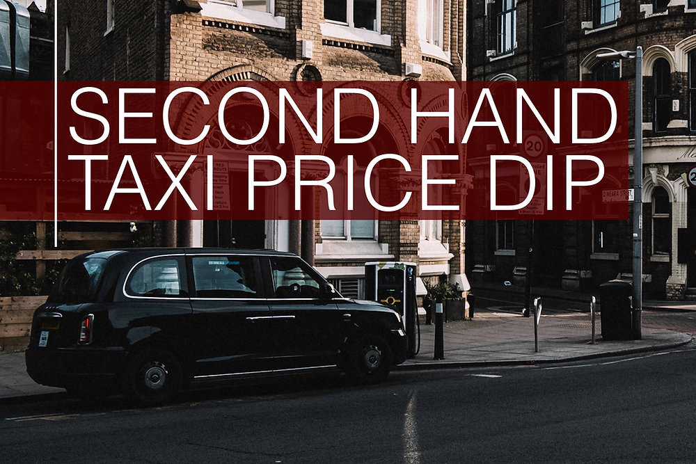 London second hand taxi market dips in prices as new black cab sales surge