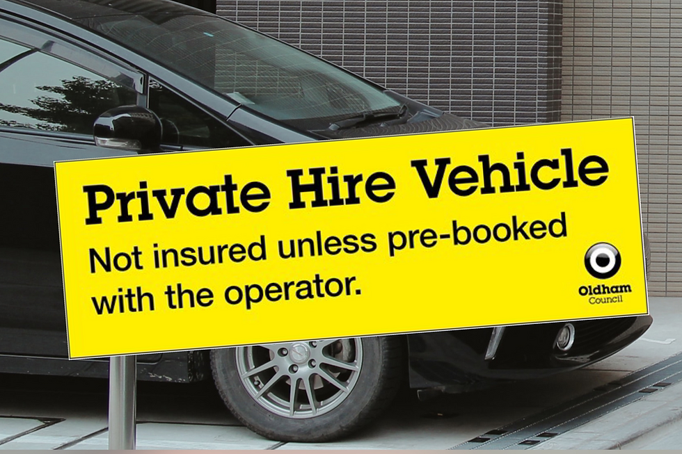 Taxis and PHVs licensed by Oldham Council set to change positioning of ...