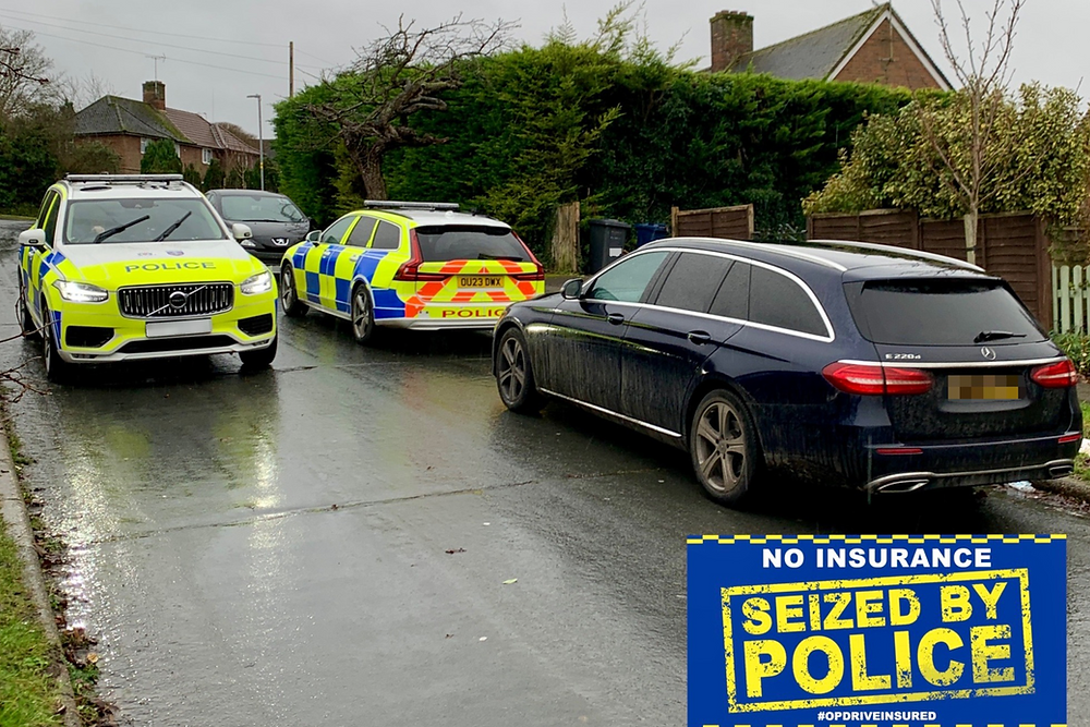 Police seize car working as airport taxi after driver claims rear seat ...