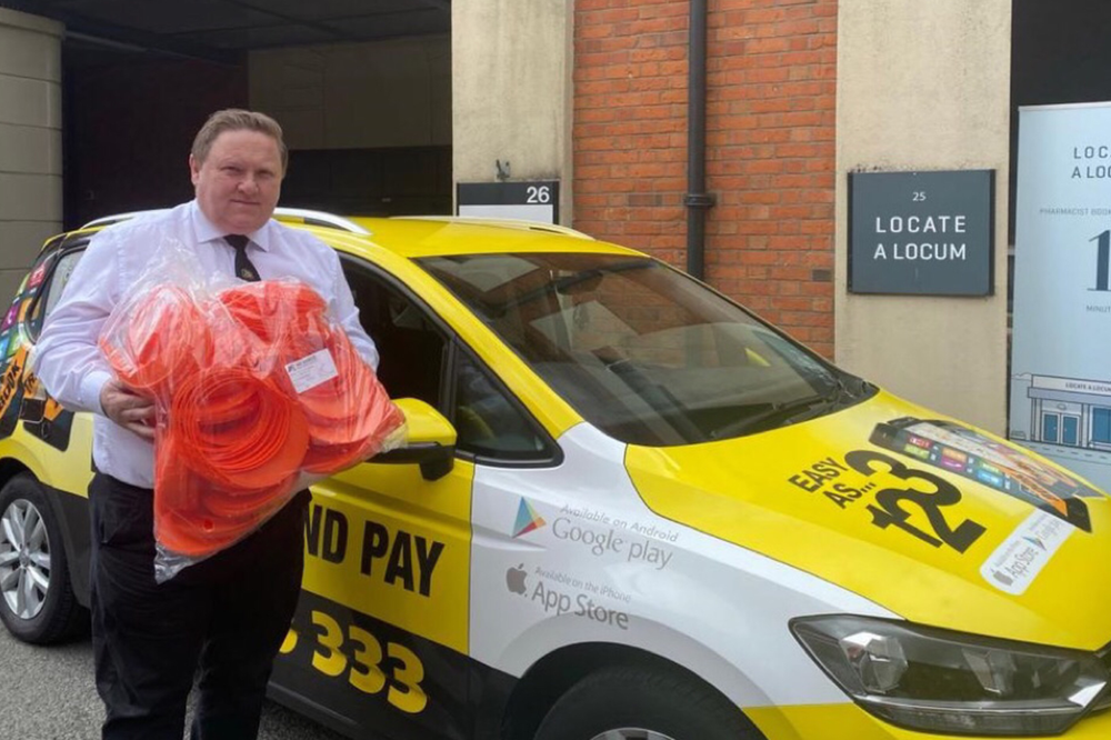 Taxi firm FonaCab helps deliver 4,000 vital face masks made and donated ...