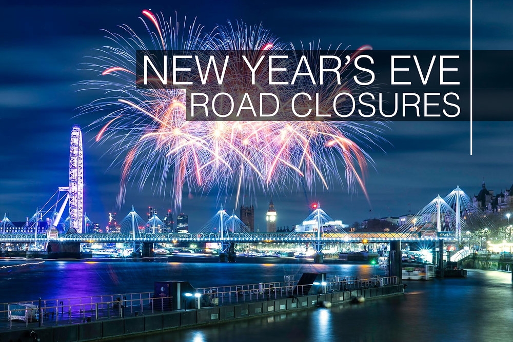 London New Year’s Eve Road Closures: Taxi drivers and motorists prepare ...