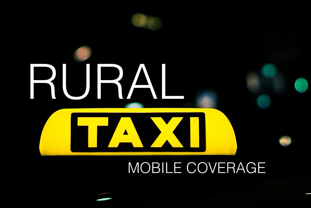 Rural mobile gaps put rural taxi and private hire services in the ...