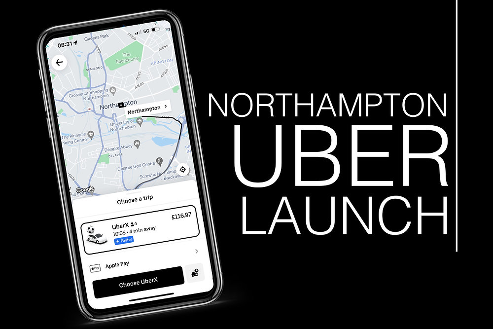 Uber launches in Northampton amid rising local demand and ongoing ...
